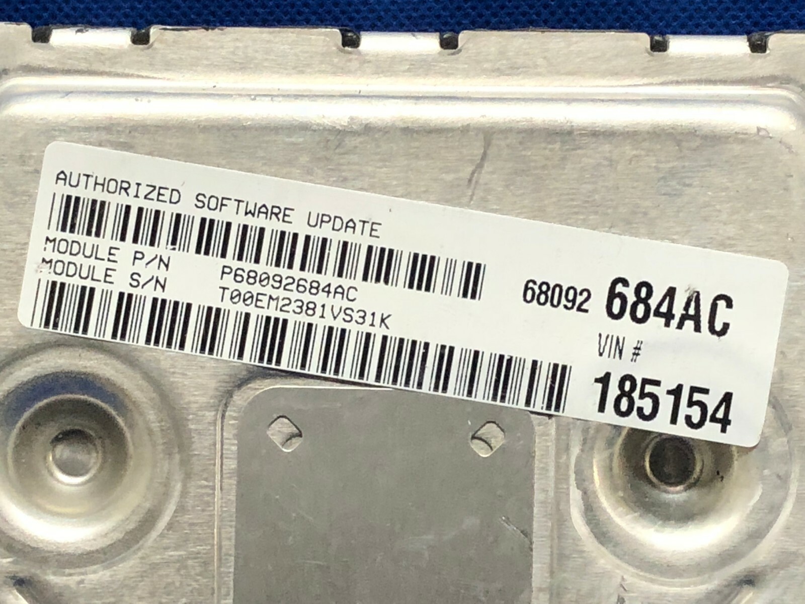 REFLASHED VIN PLUG & PLAY 12 DODGE JOURNEY 3.6 AT ECU PCM ECM MODULE ...