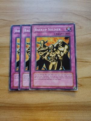 Yu-Gi-Oh - Backup Soldier 3X - Full Playset | eBay