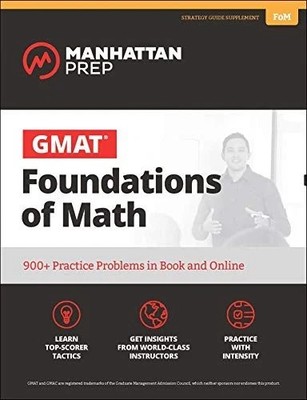 GMAT Foundations of Math: 900+ Practice Problems in Book and Onl | eBay