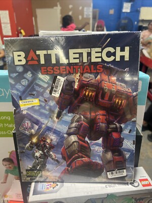 Catalyst Game Labs Battletech Essentials Tactical Miniatures Mech Board ...