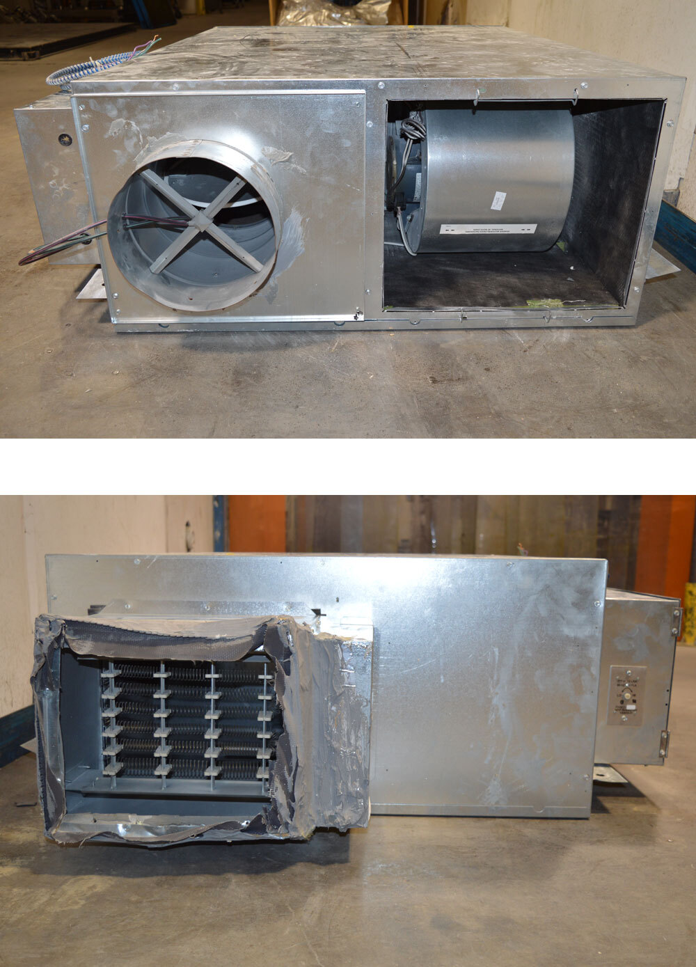 Titus Dtqp/03 Fan Powered Terminal Digital Parallel-flow Press ...