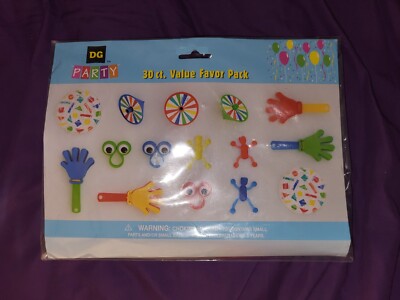 321 Party! 30ct Value Favor Pack 5 Different Favors | eBay