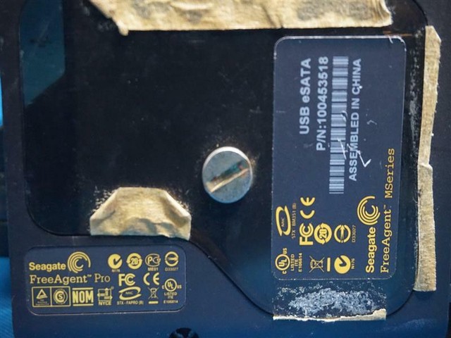 Seagate 100453518 9nl6ar-500 FreeAgent Pro M Series External Hard Drive ...