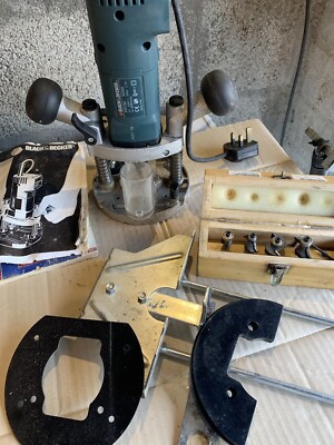 Black And Decker Router KW780 With Set Of Bits | eBay UK