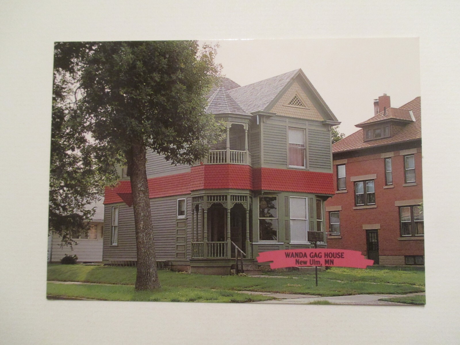 New Ulm Minnesota Postcard Wanda Gag House Continental Sized | eBay