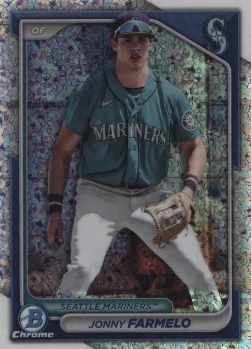 2024 Bowman - Chrome Prospects Jonny Farmelo #BCP-147 Mini-Diamond ...