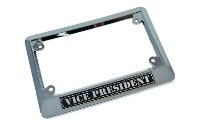VMS VICE PRESIDENT BIKER MOTORCYCLE CLUB BAR RANK LICENSE PLATE TAG ...