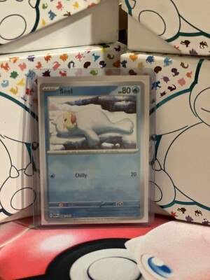 Seel Reverse Holo NM 086/165 Scarlet & Violet 151 Pokemon Card | eBay
