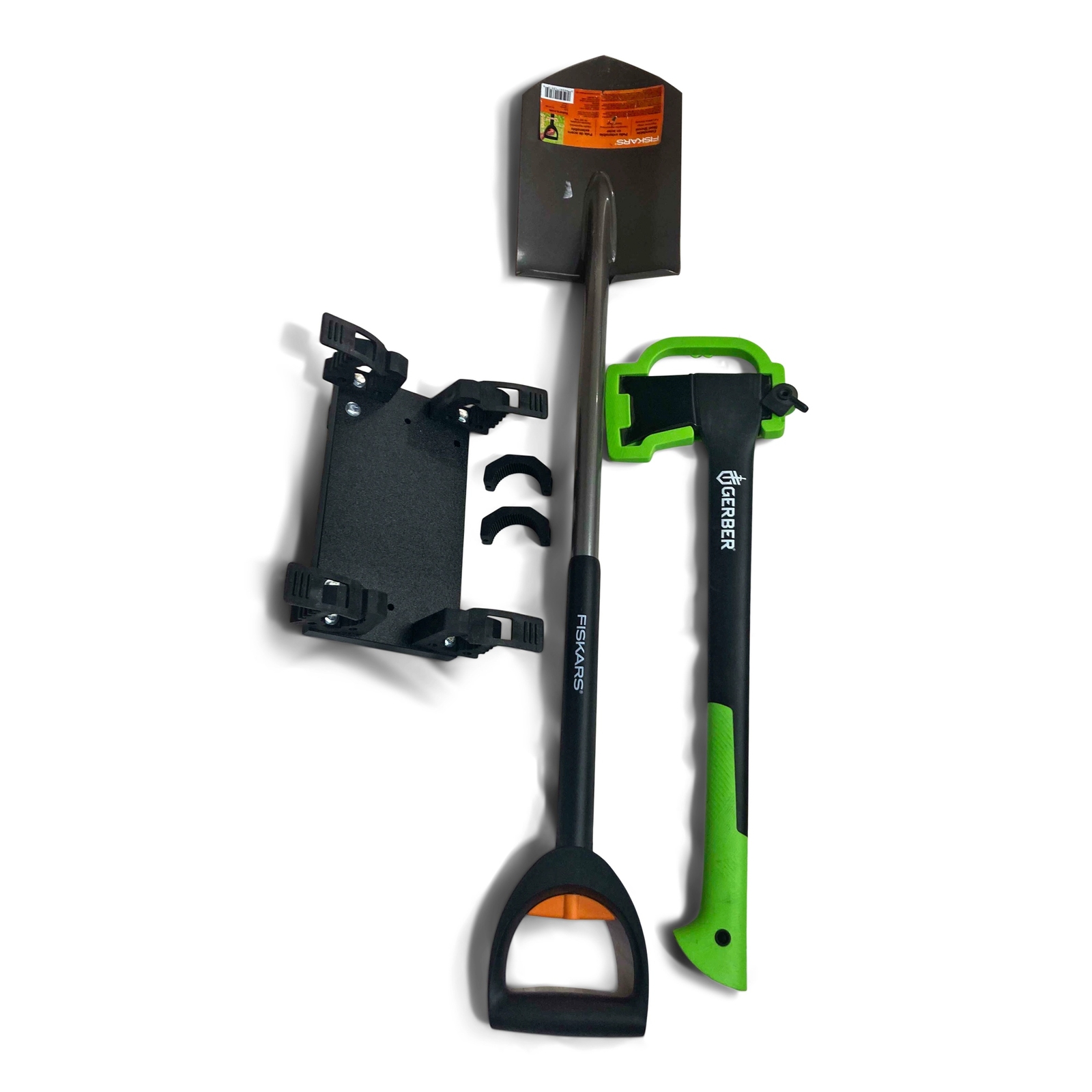 UTV Dual Tool Roll Bar USA Made Trail Shovel and Gerber Axe Roll Bar ...