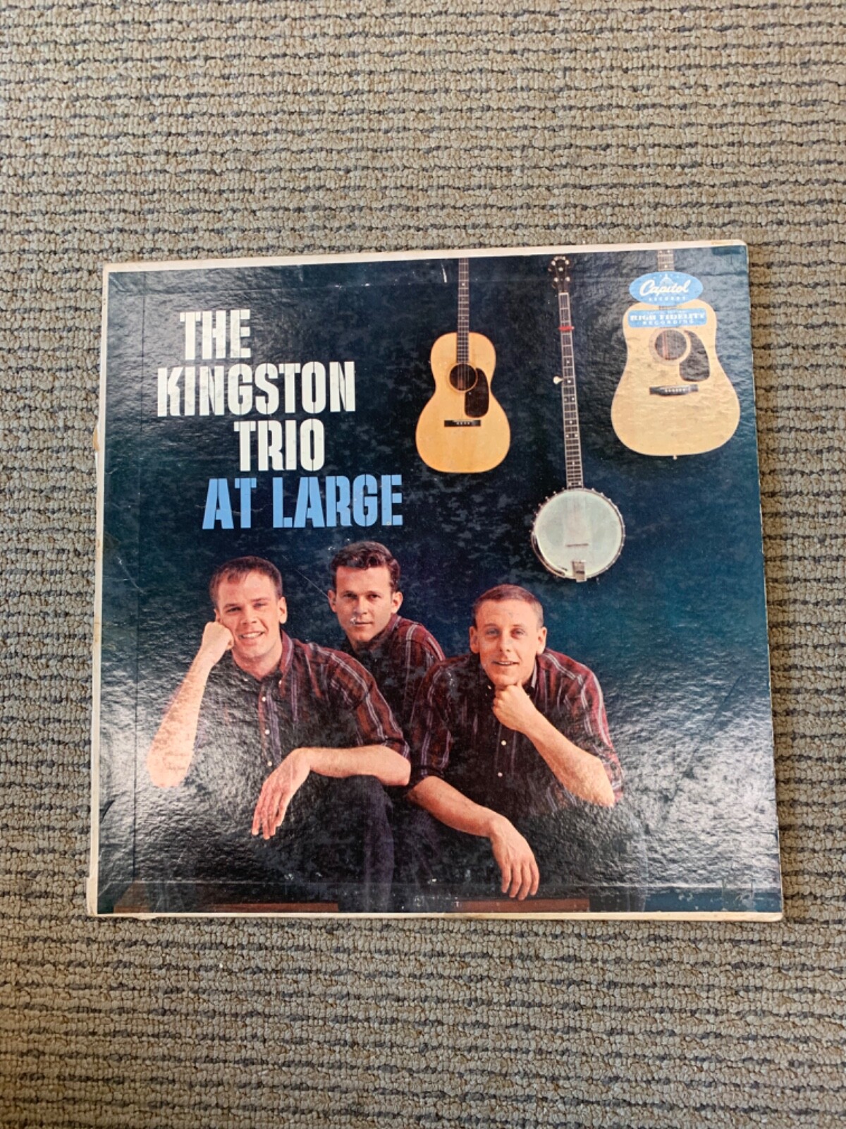 THE KINGSTON TRIO AT LARGE VINYL LP VG | eBay