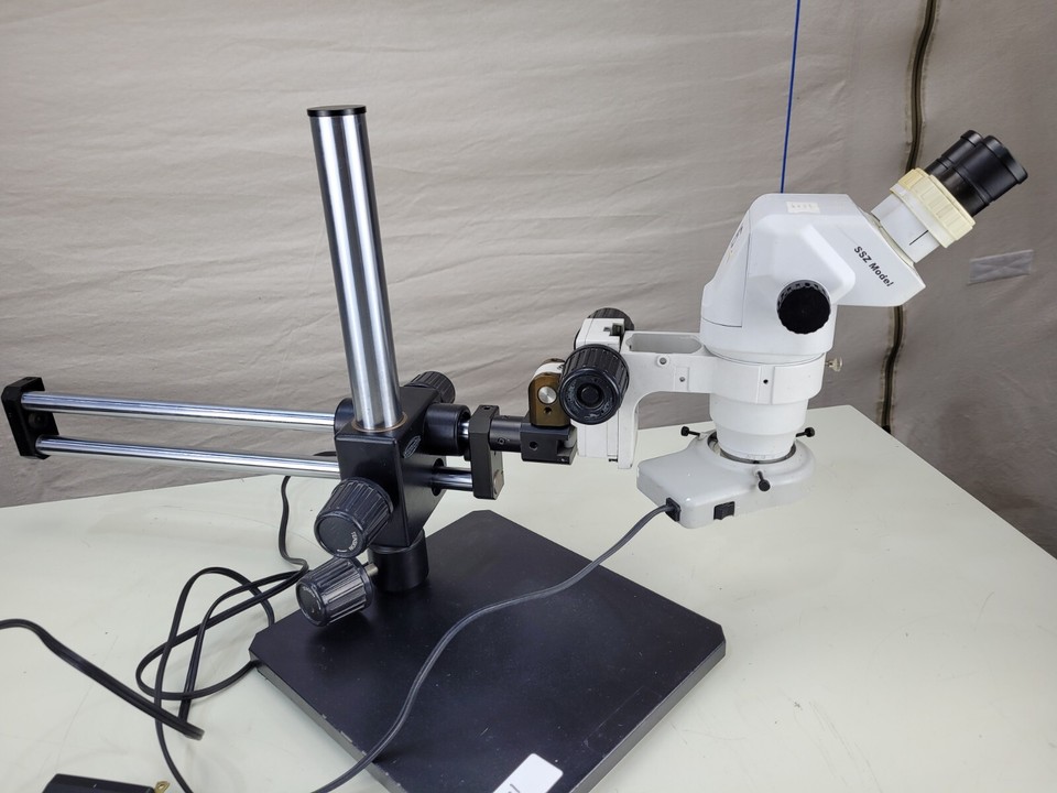 Scienscope SSZ Binocular Inspection Stereo Zoom Microscope .67x-45x 10X ...