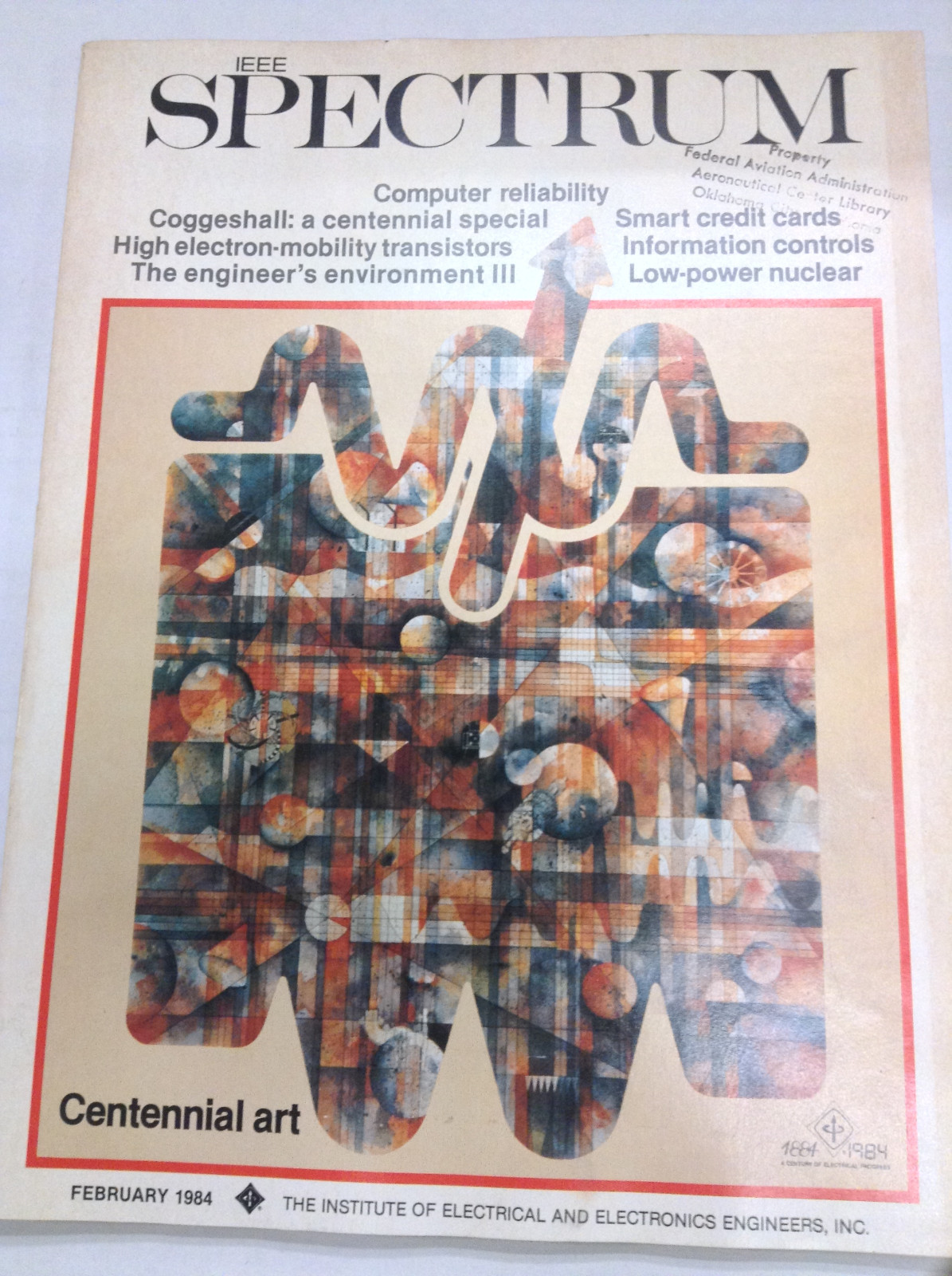 IEEE Spectrum Magazine Computer Reliability February 1984 FAA ...