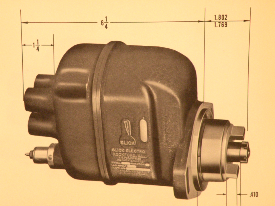 SLICK Magneto Dimensions CATALOG MANUAL Aircraft & Industrial Magnetos ...