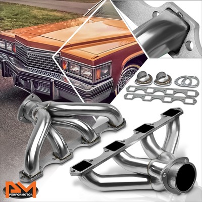 For Cadillac BBC Big Block 425/472/500 V8 Stainless Steel Exhaust ...