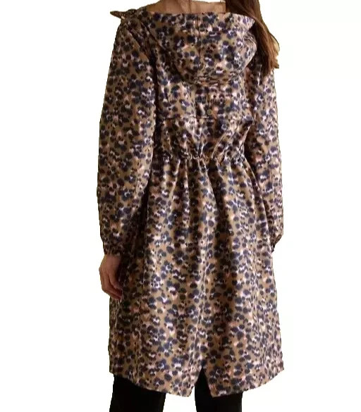 Joules Holkham Tan Leopard Waterproof Packable Coat - 20- BNWT | eBay UK
