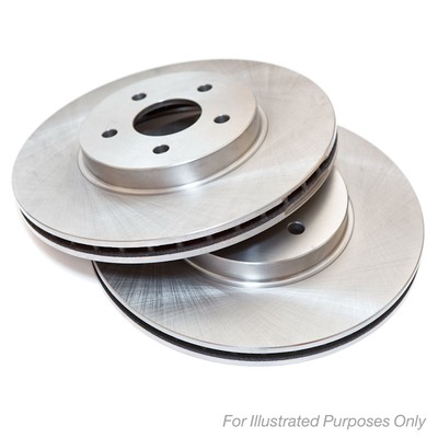 2x Brake Discs Vented Front 315mm BBD5708S + BBD5709S Borg & Beck ...