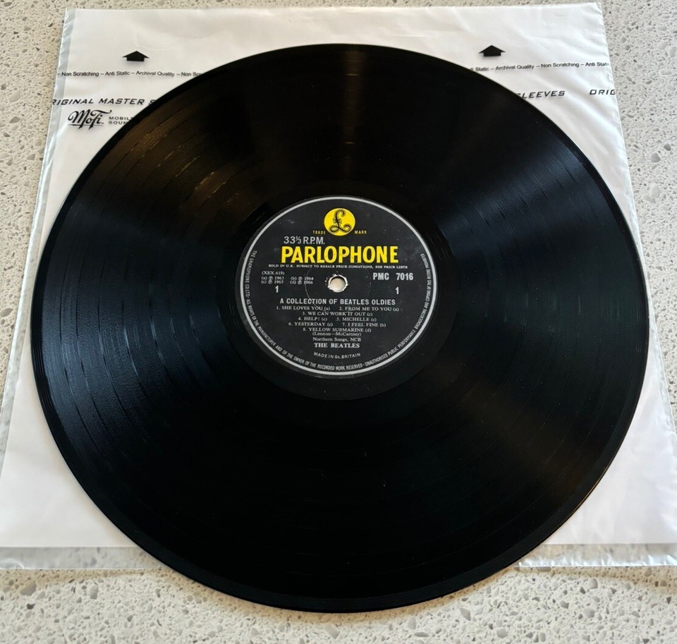 A Collection Of Beatles Oldies - 1966 Vinyl LP Parlophone Records PMC ...