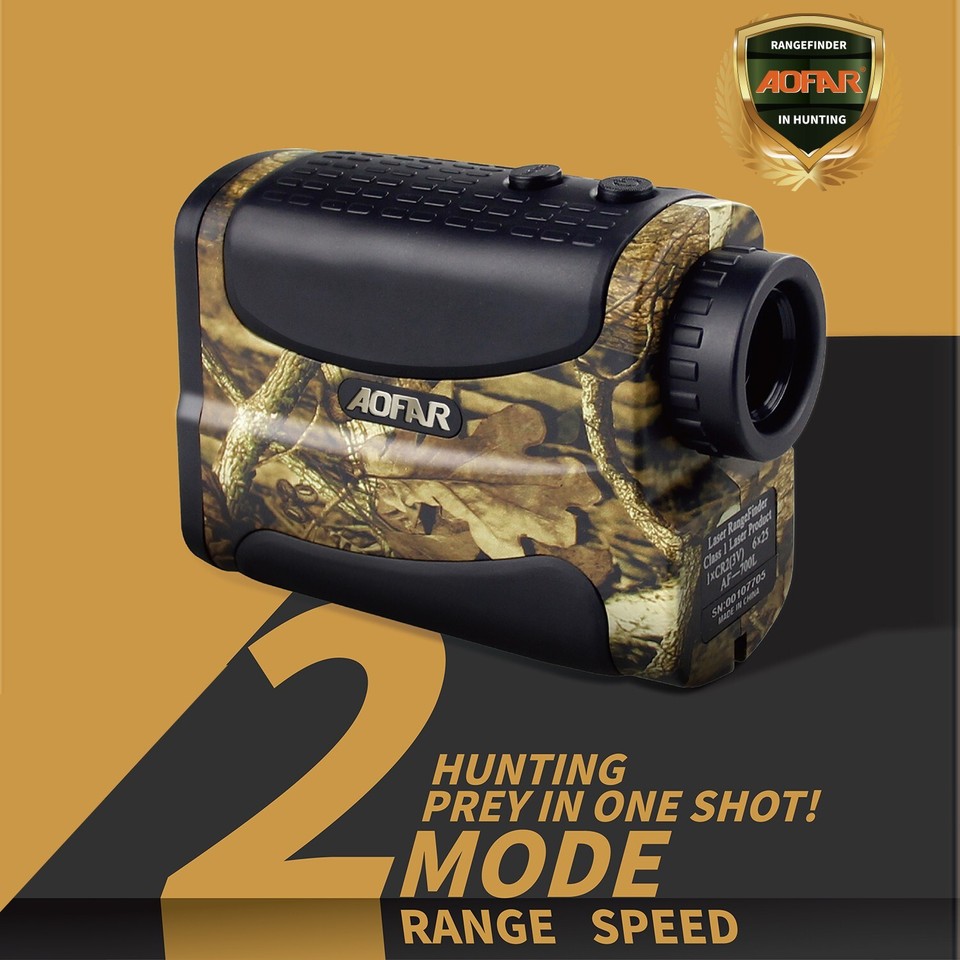 AOFAR HX-700N Laser Range Finder for Hunting Bow Archery 700 yards 6x Waterproof | eBay