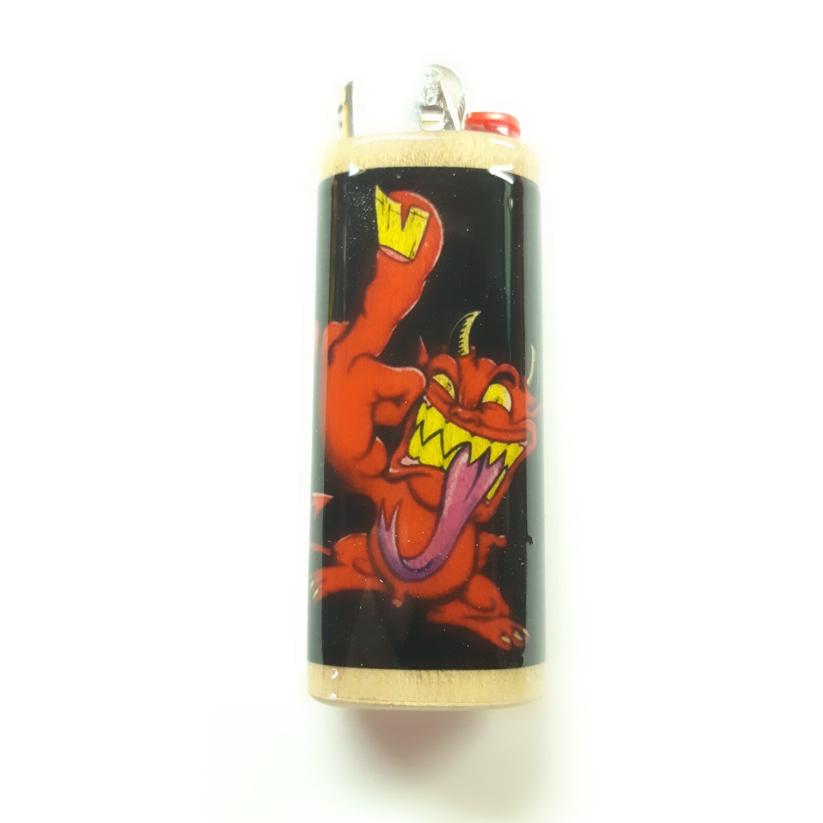 Devil Lighter Case Holder Sleeve Cover Fits Bic | eBay