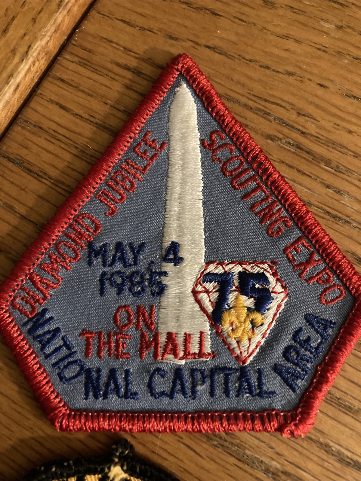 Lot 3 Boy Scout BSA Patches National Capital Region Goshen Diamond ...