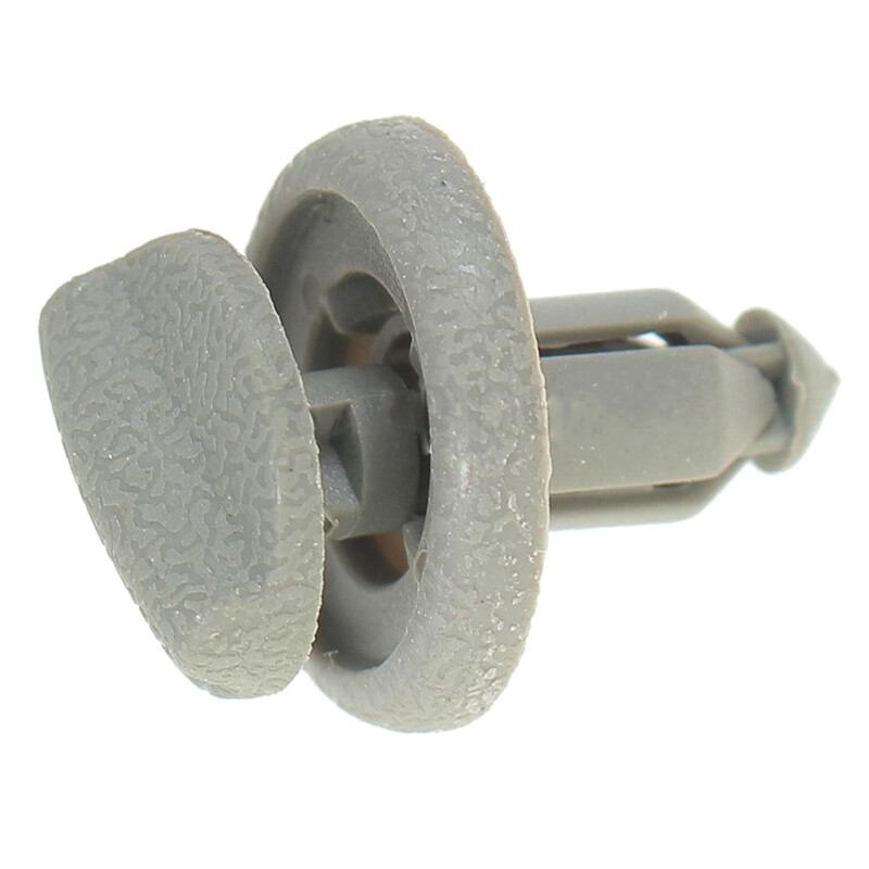 10 PCS Grey Plastic Parcel Shelf Clip Early Type End For Juke ...