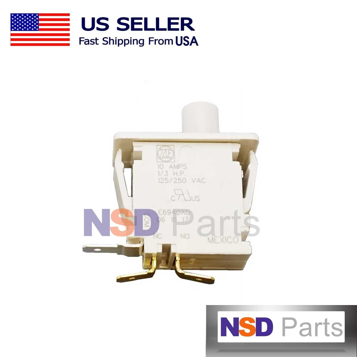 WE4M415 for GE Dryer Door Switch Exact Replacement Part | eBay