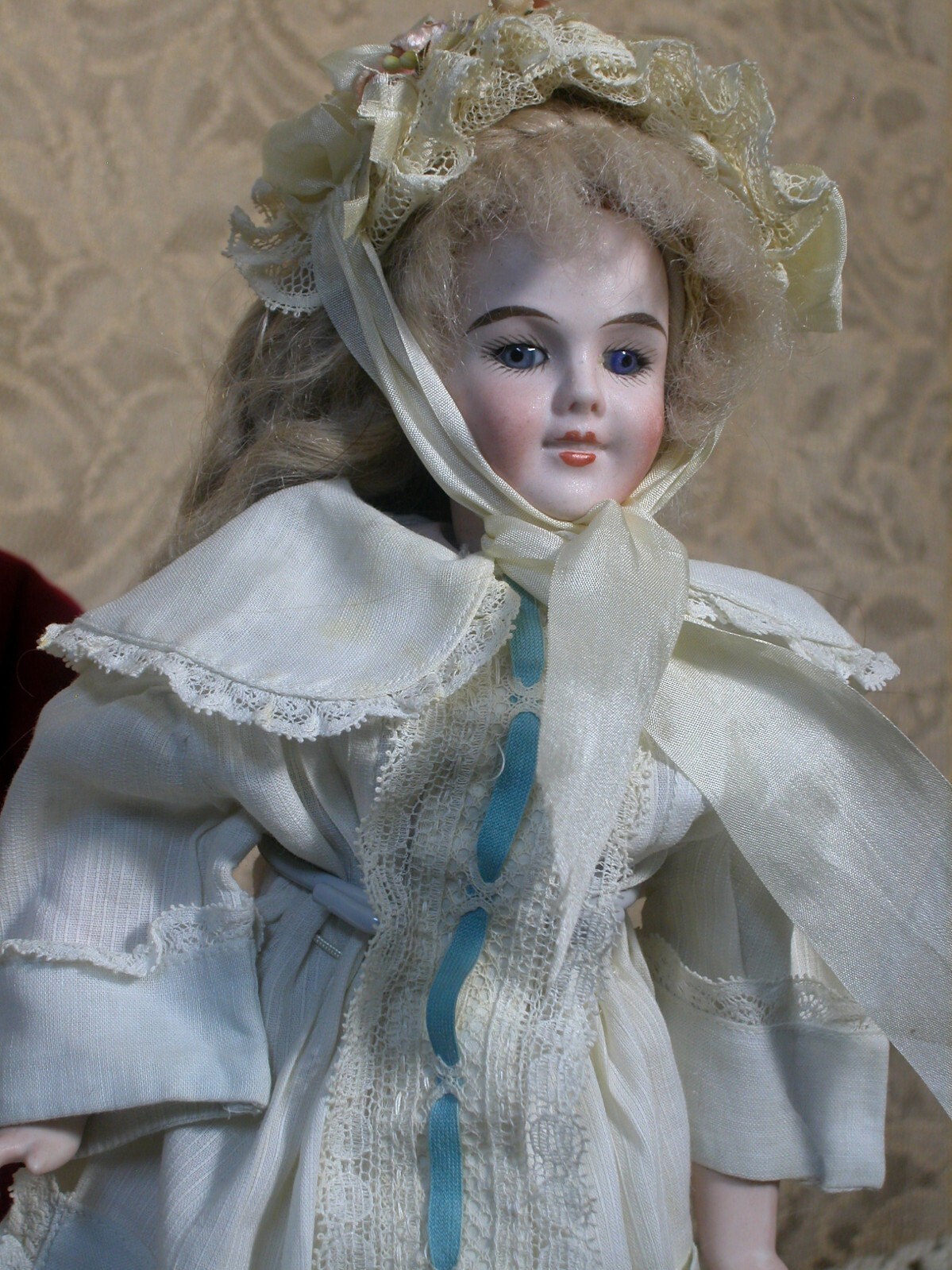 Rare Antique French Doll Charles Marcoux doll Open Closed Mouth Molded ...