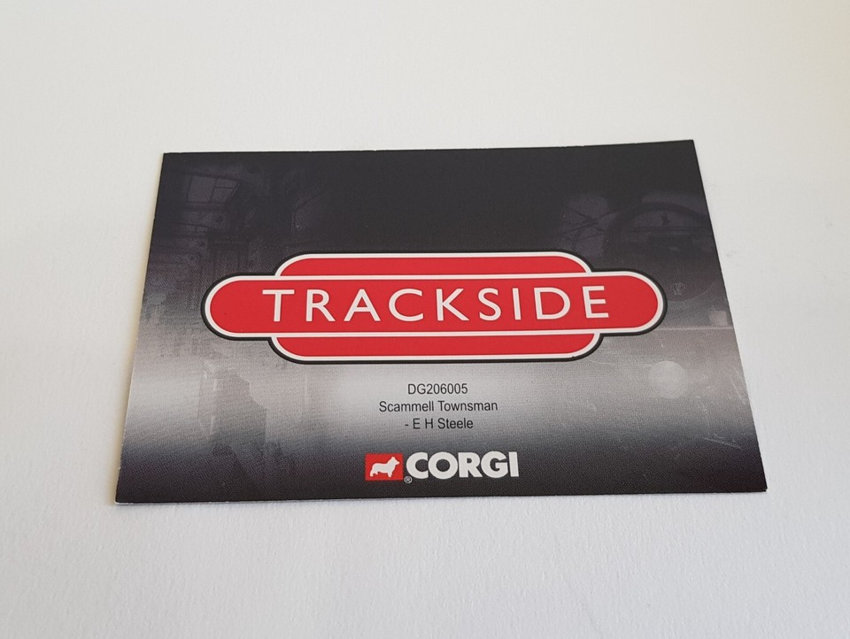 Corgi Trackside No DG20600, Scammell Townsman EH Steele, - Mint ...