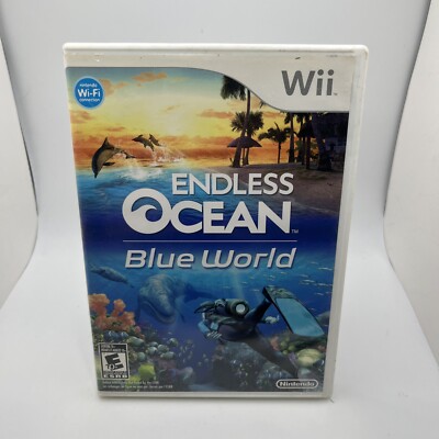 Endless Ocean: Blue World (2010) Nintendo Wii - CIB 45496901837 | eBay