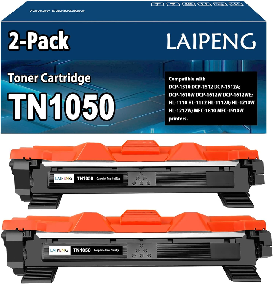 Compatible TN-1050 TN1050 Toner Cartridge for Brother DCP-1510 DCP-1512 ...