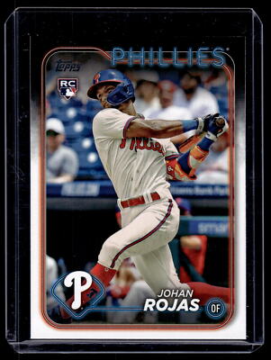2024 Topps Series 1 Johan Rojas #209 RC Philadelphia Phillies | eBay