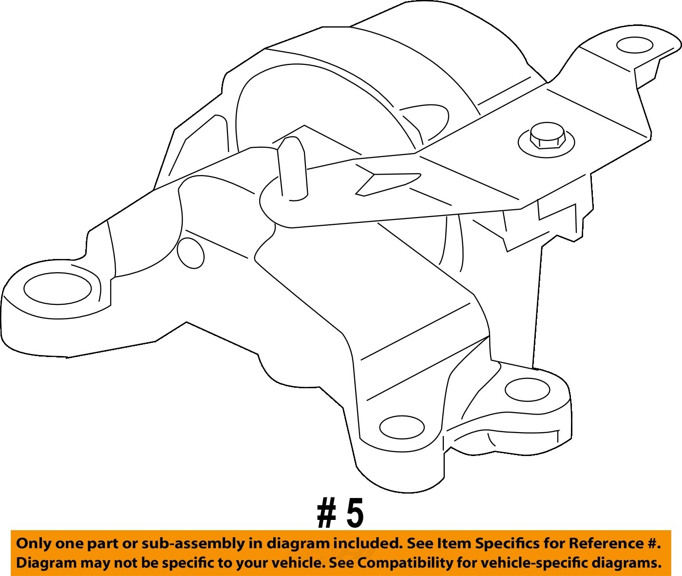 Ford AA5Z6038B Genuine OEM Factory Original Mount for sale online | eBay