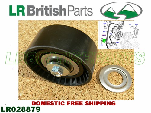 LAND ROVER LOWER IDLER PULLEY DRIVE BELT EVOQUE DISCOVERY SPORT LR2 ...