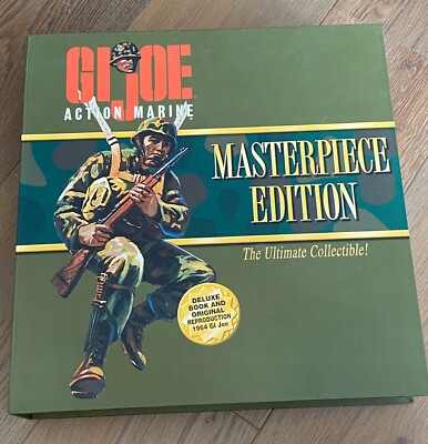 G.I. JOE MASTERPIECE EDITION ACTION MARINE AFRICAN AMERICAN + GI JOE ...