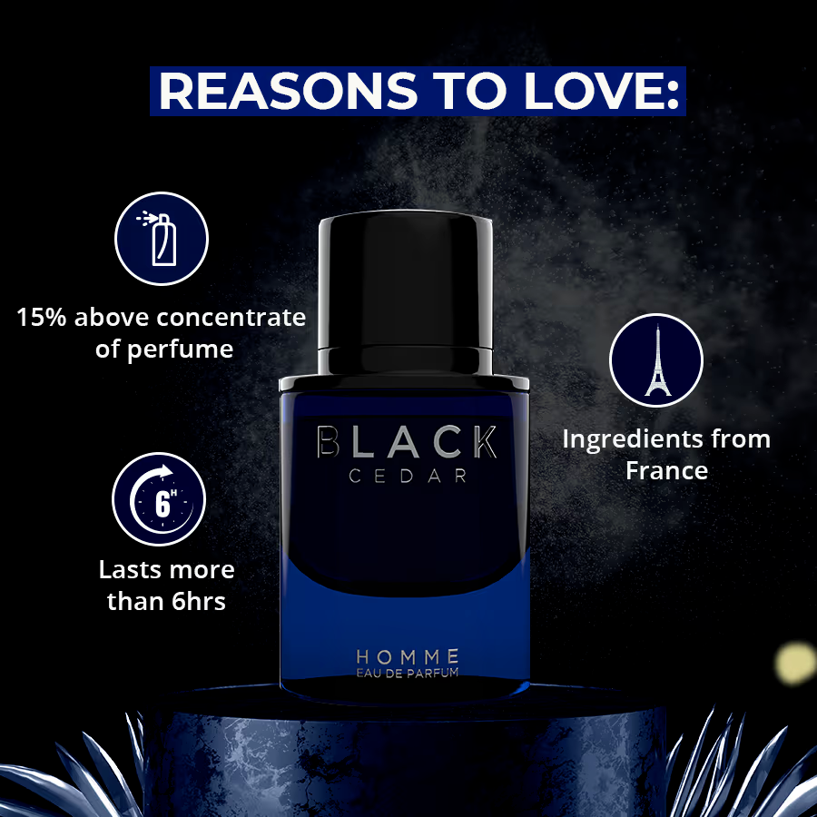 Colorbar Black Cedar Eua De Parfum (50ml) | eBay