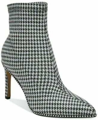 Bar Iii Women's Melanay Booties Houndstooth Size 8.5M | eBay