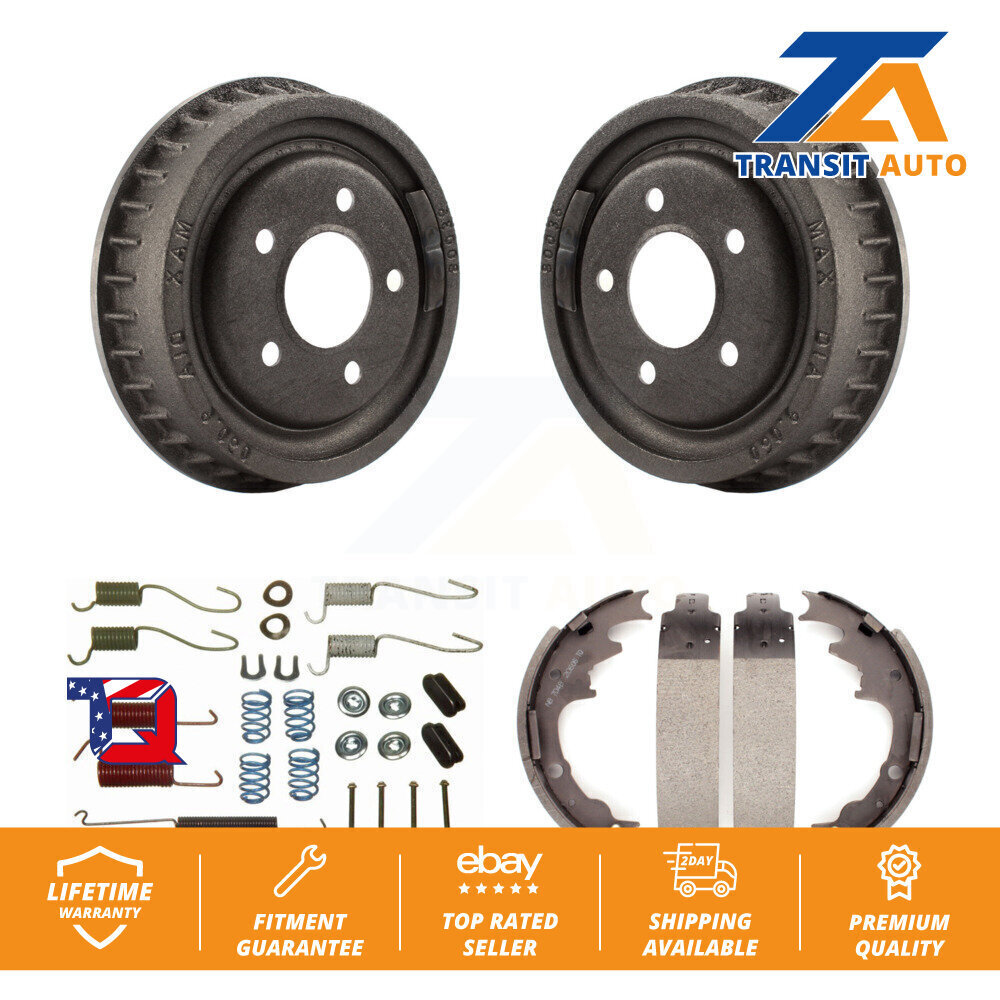 Rear Brake Drum Shoes & Spring Kit For Ford Ranger Mazda B4000 B3000 ...