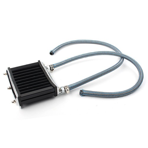 Black Oil Cooler Cooling Radiator For 50cc 70cc 90 110cc 125cc Dirt Pit ...