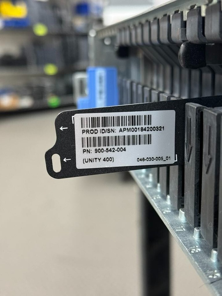 DELL EMC OPE25 Unity 400 25x SFF Storage FLASH RAID Disk Drive Array ...