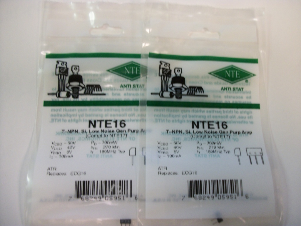 NTE Electronics - NTE1V010 NTE1V150 NTE2V030 NTE16 NTE18 NTE19 NTE31 NTE32 NTE39 | eBay
