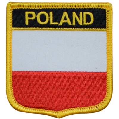 Poland Patch - Polska, Warsaw, Kraków, Łódź, Baltic Sea 2.75" (Iron on ...