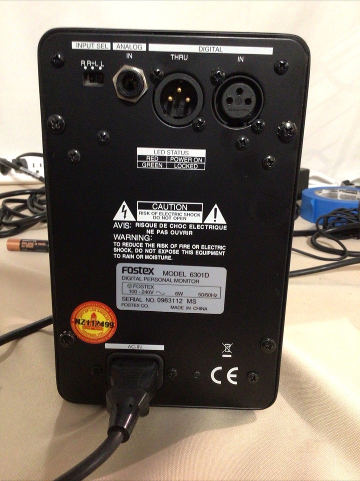 Fostex 6301D Personal Desktop Monitor | eBay