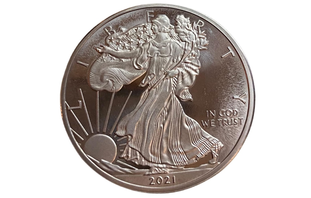 2021 1 Ounce OZ 999 Fine Solid USA American Liberty Eagle Coin Titanium ...