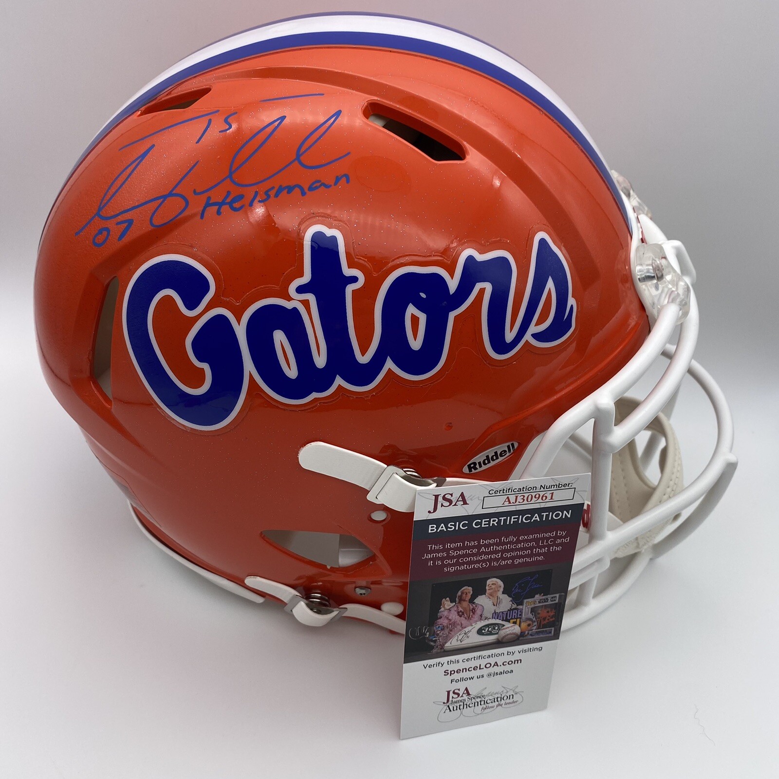 Tim Tebow | Autographed Football Memorabilia & NCAA Merchandise