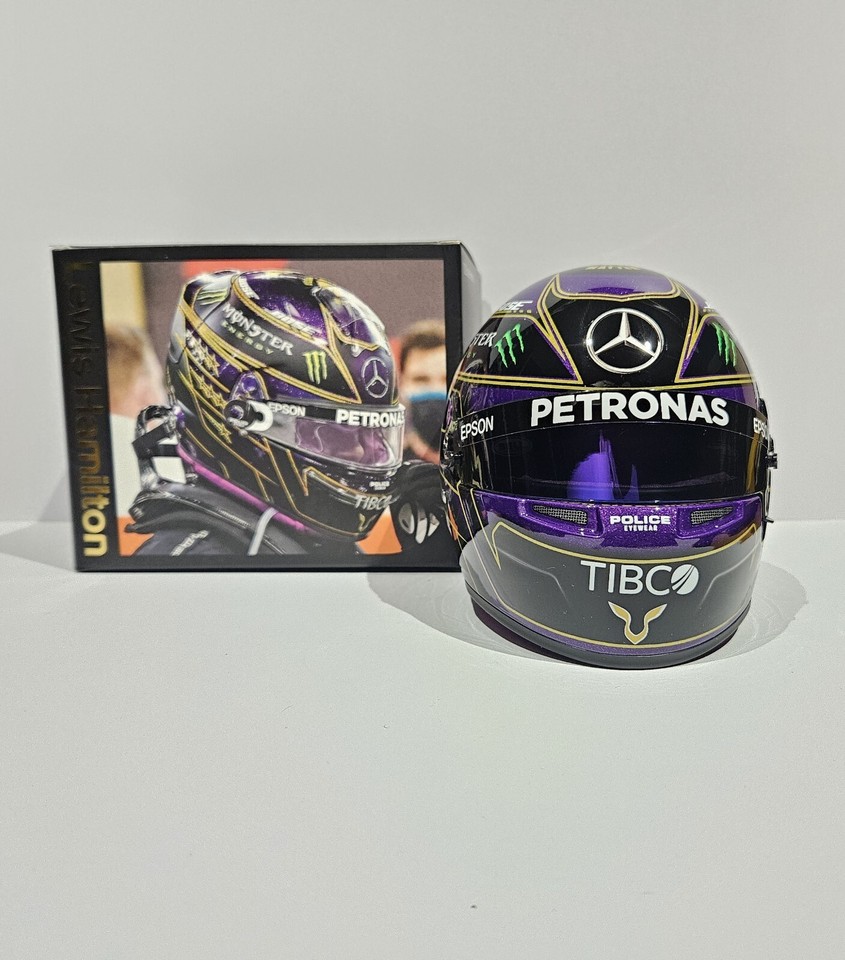 Lewis Hamilton Abu Dhabi 2020 Helmet 1:2 F1 | eBay