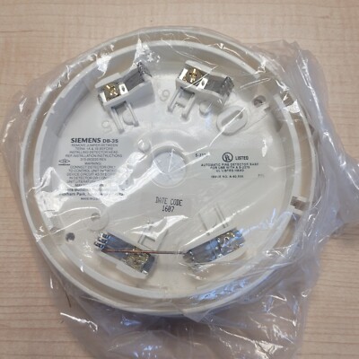 Siemens Cerberus Pyrotronics DB-3S Fire Alarm Smoke Detector Sensor ...