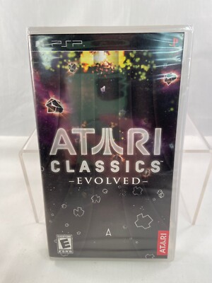 Atari Classics Evolved Playstation PSP Video Game Complete CIB & SEALED ...