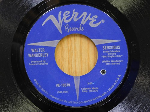 Walter Wanderley 45 Sensuous bw Kee-Ka-Roo Verve VG++ | eBay