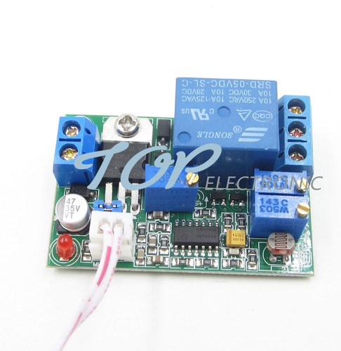 5V 12V 24V DC Sound Sensor / Light Control Relay Switch Module ...