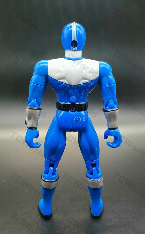 Power Rangers Time Force "Blue Time Force Ranger" (Complete) | eBay
